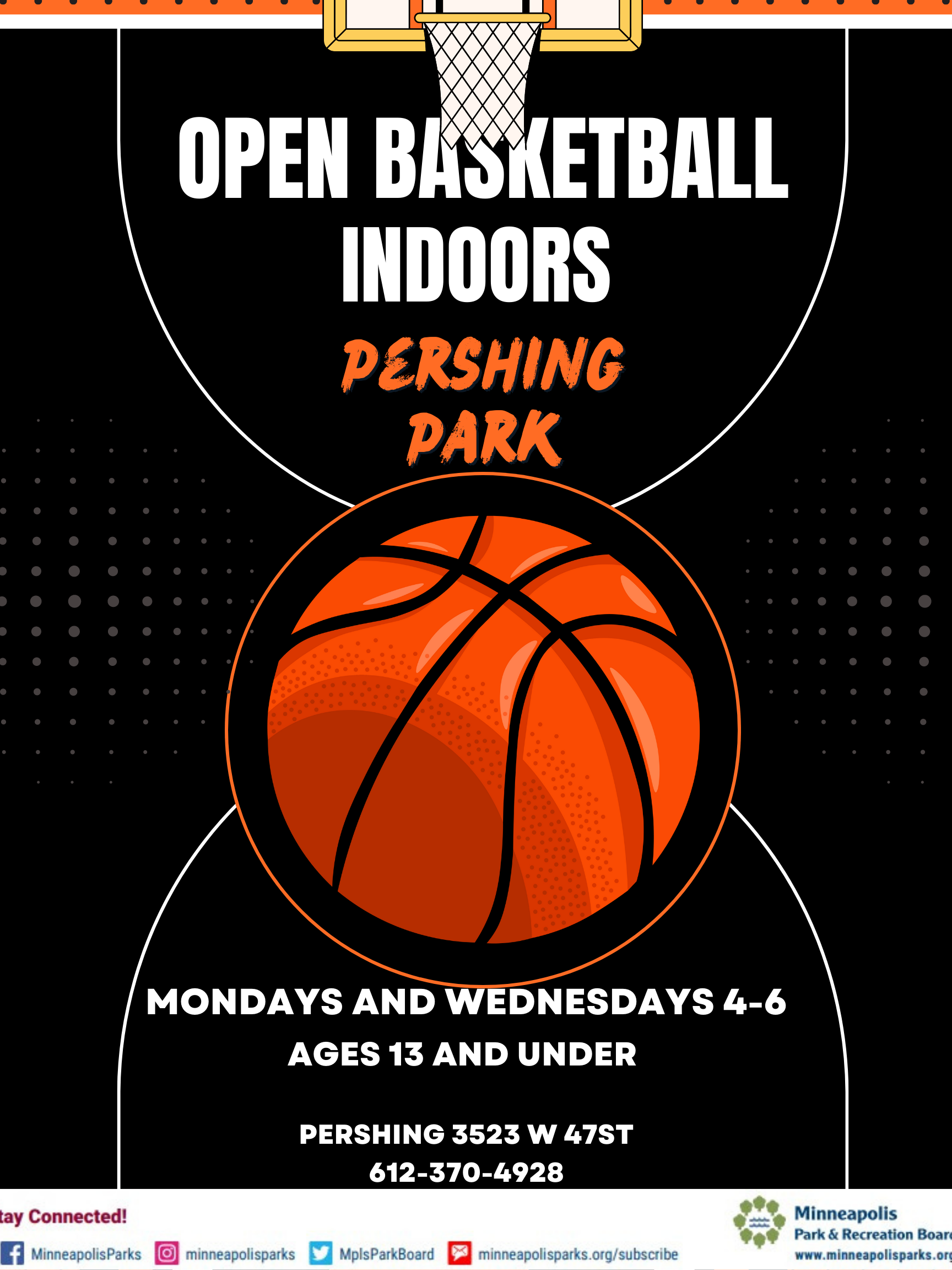 Open Basketball Indoors – Fulton Neighborhood